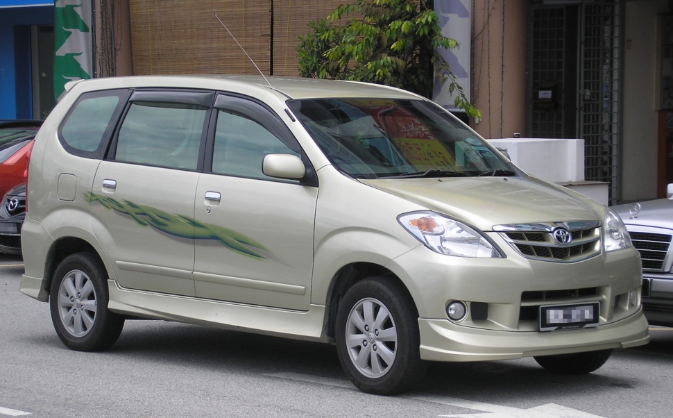Toyota Avanza technical specifications and fuel economy